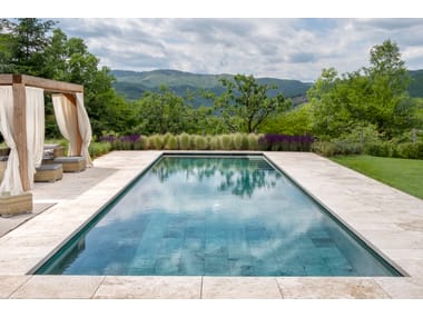 Stone swimming pool In-Ground stone swimming pool By INDALO PISCINE