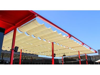 MOTORIZED INFINITY CANOPY Pergola By INFINITY CANOPY
