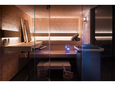 Infrared treatment INFRAPLUS For your home Collection By KLAFS