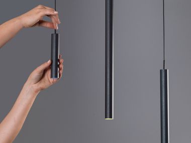 HANGOVER PLUG LED aluminium pendant lamp By PROLICHT