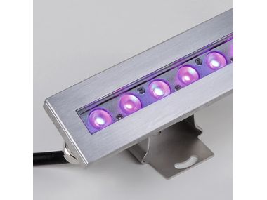 IP68 WALLWASHER 6X 2 WATT TRILED RGB Underwater lamp By PROLED