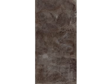 IRON BRONZE Porcelain stoneware wall/floor tiles with metal effect By FMG