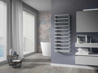 STEP_E ELECTRIC Aluminium decorative radiator By IRSAP