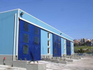 ISOWALL Insulated metal panel for facade By Isometal