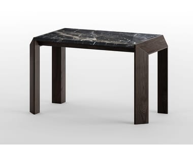 PRISMA Rectangular marble coffee table By IVG Home Collection
