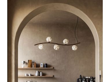 STONE 290.11 Pendant lamp By Il Fanale
