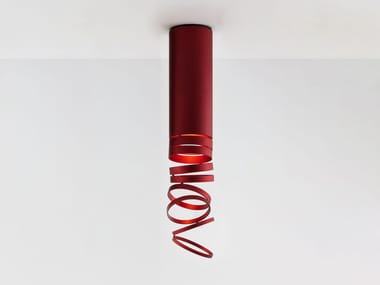 ARTEMIDE - DECOMPOSÉ LIGHT RED Ceiling lamp By In Stock | design Atelier Oï