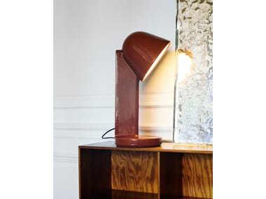 FLOS - CÉRAMIQUE DOWN RED Table lamp By In Stock