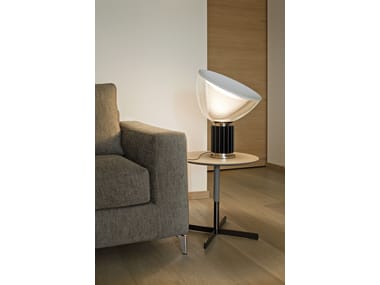 FLOS - TACCIA SMALL BLACK LED glass and aluminium table lamp By In ...