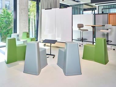 VITRA - NESTABLE SEA BLUE Coffee table By In Stock