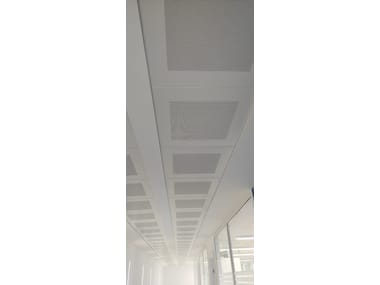FORMETALQUADRO Radiant ceiling panel By Indecal