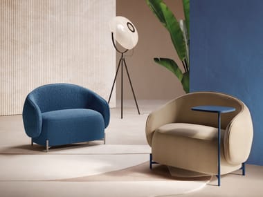 MELLA Leather small sofa By Innova Imbottiti | design Park Associati