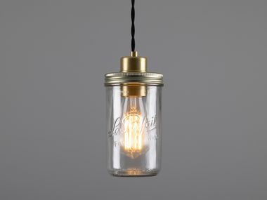 JAM JAR PENDANT LIGHT Pendant lamp By Mullan Lighting