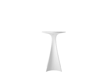 JET Polyethylene high table By SLIDE | design Karim Rashid