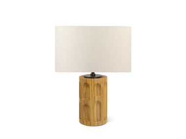ARCADE Oak table lamp By JOSÉ LEITE DE CASTRO
