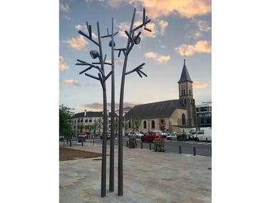 JOSHUA Metal street lamp By GHM-ECLATEC