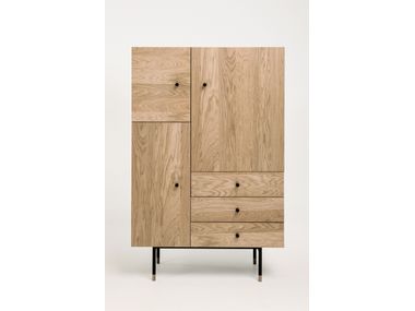 JUGEND | Highboard Wood veneer highboard with drawers By Woodman ...