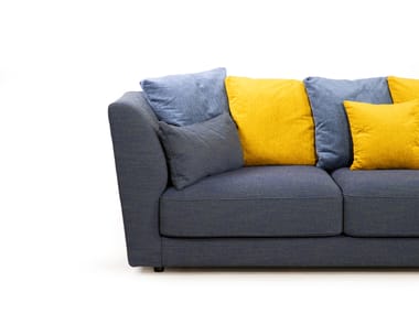 Sectional fabric sofa JUSTINE By GRAFU