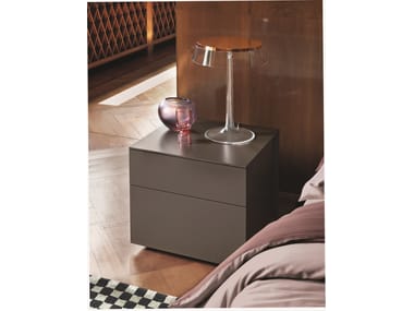 JUTA Wooden bedside table By Flou