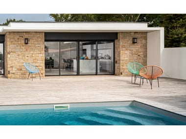 K•LINE | Sliding window Aluminium patio door By K•LINE