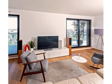 K•LINE | Sliding window Aluminium patio door By K•LINE