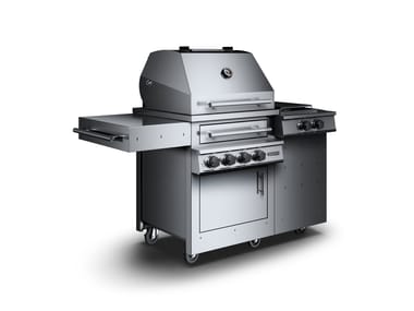 HYBRID FIRE GRILL Barbacoa de acero inoxidable By Kalamazoo