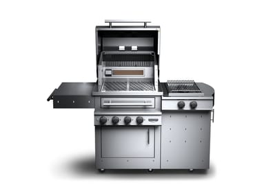 HYBRID FIRE GRILL Barbacoa de acero inoxidable By Kalamazoo