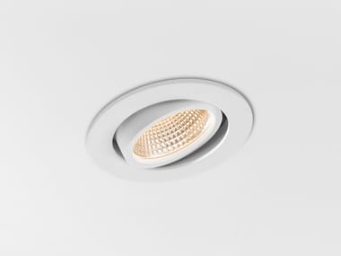 K77 ADJUSTABLE LED adjustable recessed spotlight By Modular Lighting Instruments