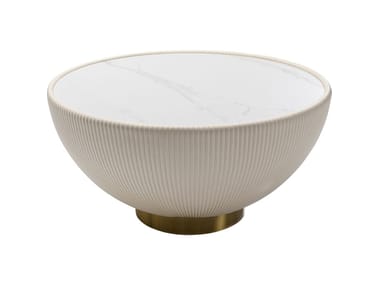 ENDLESS VEGAS Round composite material coffee table By KARE Design