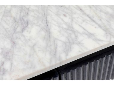 GLENN Oval marble console table with drawers By KARE Design