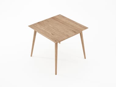 VINTAGE Square wooden living room table By KARPENTER | design Hugues ...