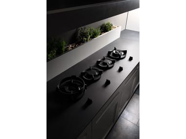 KEA Solid wood kitchen with island By Floritelli Cucine