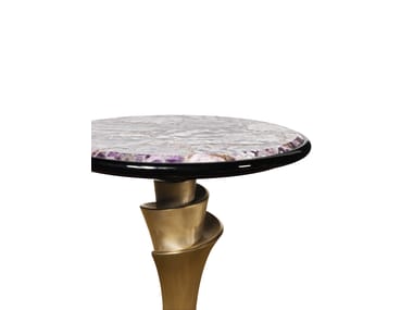 KENAZ Round marble coffee table By Visionnaire | design Steve Leung