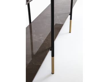 KEVIN Open freestanding double-sided bookcase By Frigerio | design Euro ...