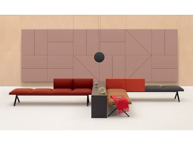 KIIK Modular bench seating By Arper