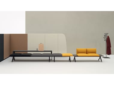 KIIK Modular bench seating By Arper