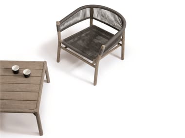 KILT | Easy chair Kilt Collection By Ethimo design Marcello Ziliani