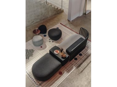 KIPU OUTDOOR | Pouf de jardin By Lapalma design Anderssen & Voll