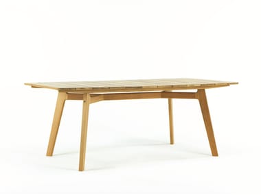 KNIT | Rectangular table By Ethimo design Patrick Norguet
