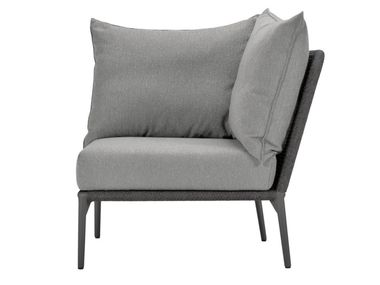 KNOT MODULE CORNER Olefin rope and aluminium corner module for sofa By ...