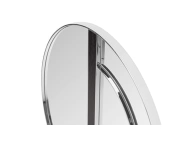 Round framed wall-mounted mirror KOBE By FRATO