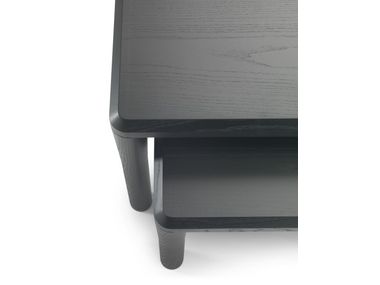 KOBO Square wooden coffee table By Flexform | design Patrick Norguet