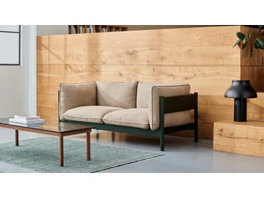 KOFI Low rectangular wood and glass coffee table By Hay | design Martin ...