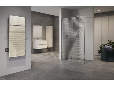 KUADRA H IN ART Shower panel By NOVELLINI