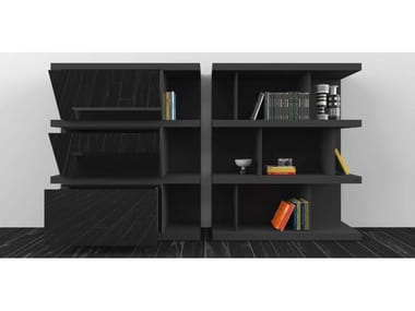 KUBIKA 9 bookcase By Natuzzi Italia