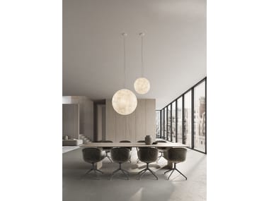 ULULÌ - ULULÀ Fiberglass pendant lamp By Karman | design Matteo Ugolini