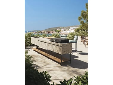 BASE Outdoor kitchen By Kettal