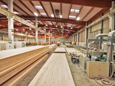 Cross Laminated Timber Panel (CLT) Panel prefabricado By L.A. COST