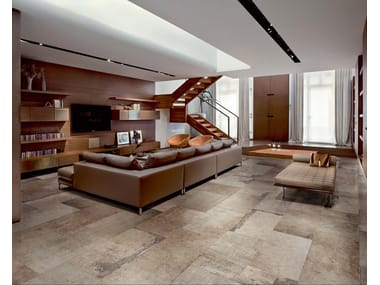 Porcelain stoneware wall/floor tiles LA ROCHE DI REX By Rex
