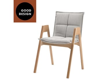 LAB Stackable chair with armrests By Inno | design Harri Korhonen